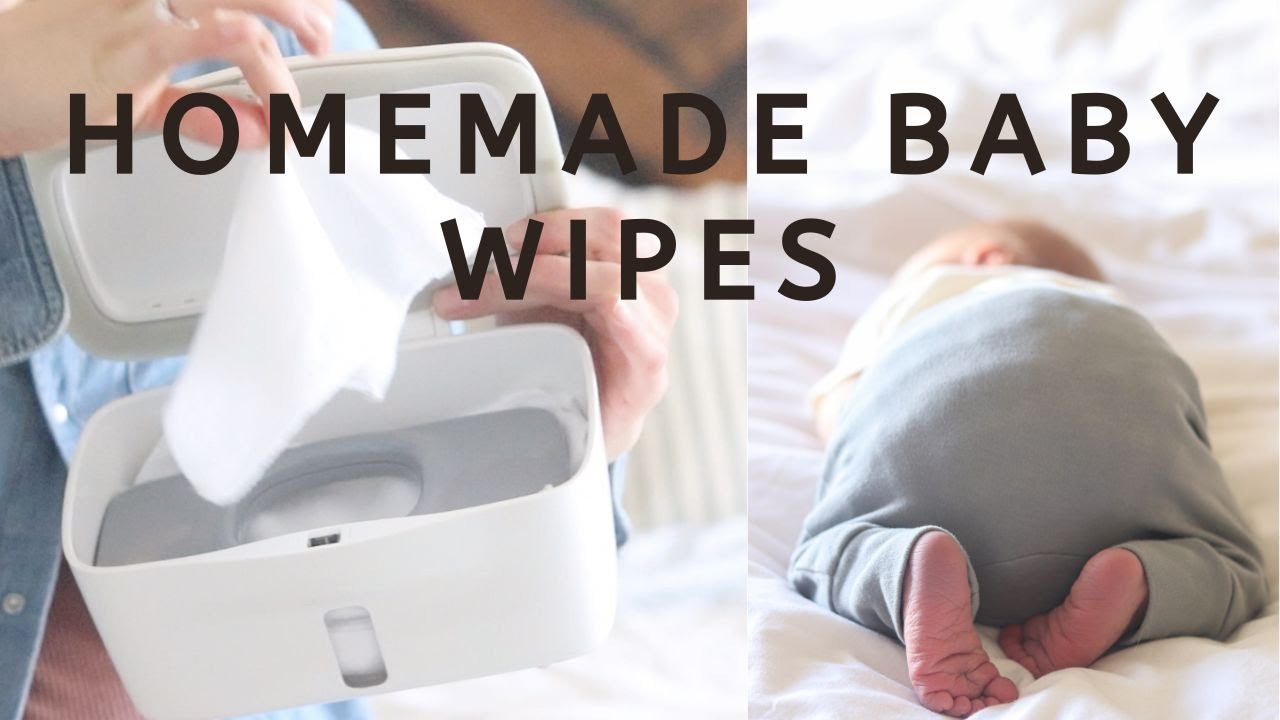 Easy homemade baby wipes ¦ How to make fleece wipes for cloth diapers