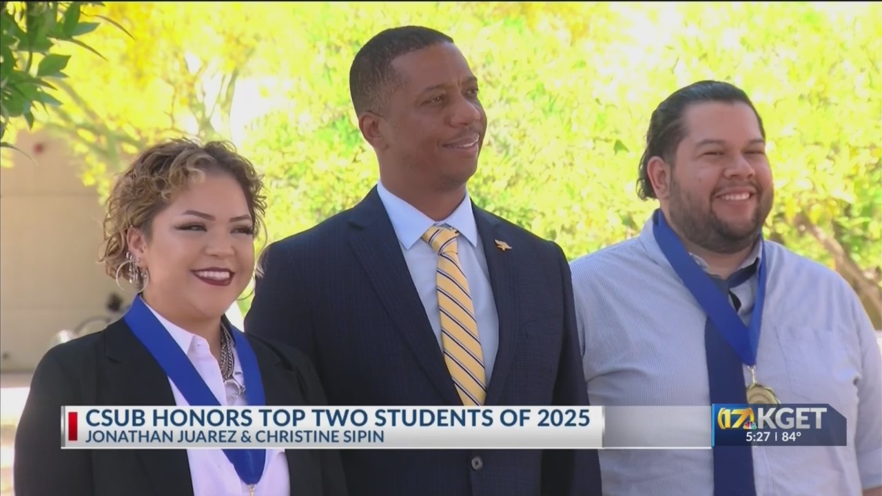 CSUB honors two of its top students