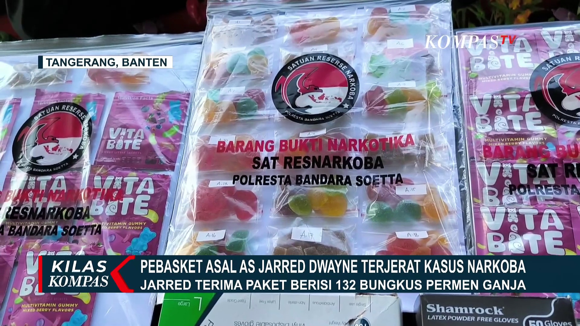 Terungkap! Pebasket AS, Jarred Dwayne Terima Paket Berisi 132 Bungkus ...