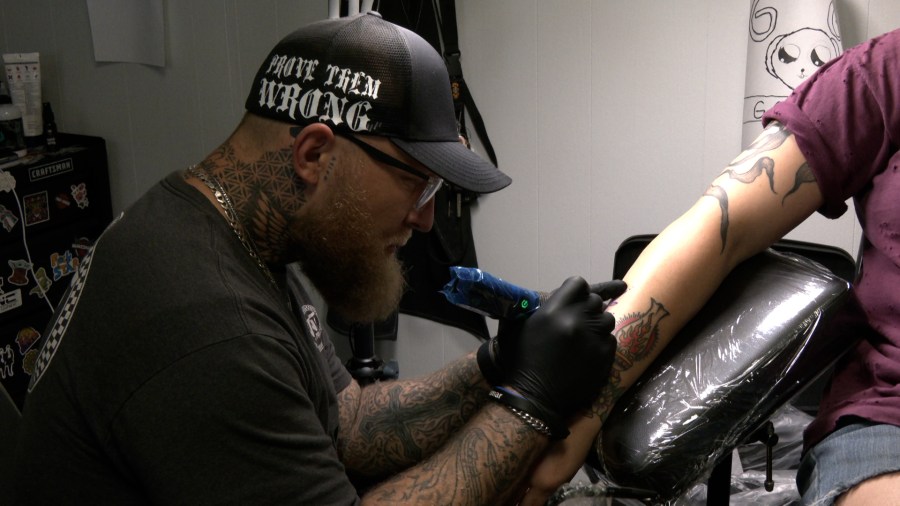 Owensboro tattoo artist uses “sacred marks” to impact customers