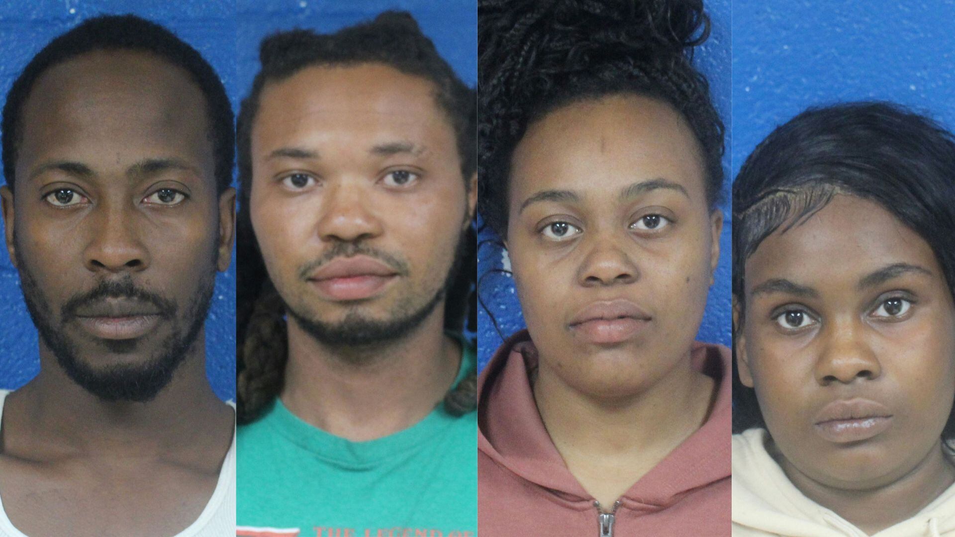 Four under $3 million bond after traffic stop found 22 pounds of meth