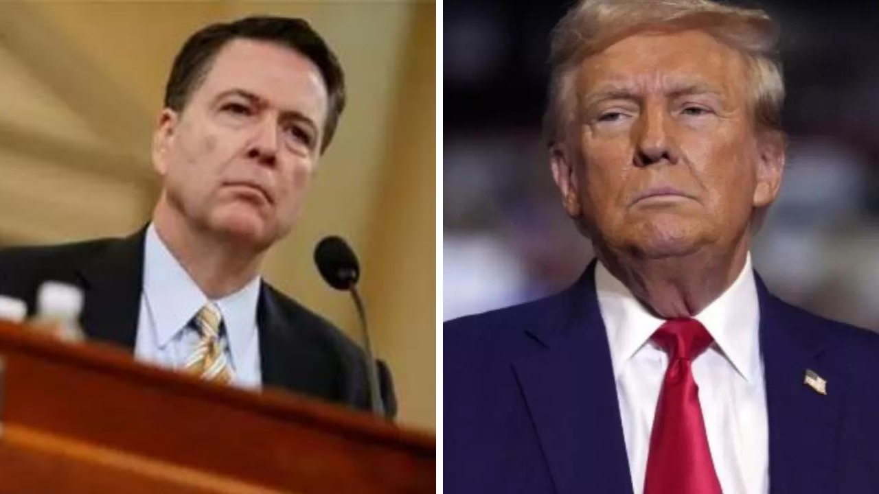 Former FBI director James Comey under fire for post targeting Donald ...