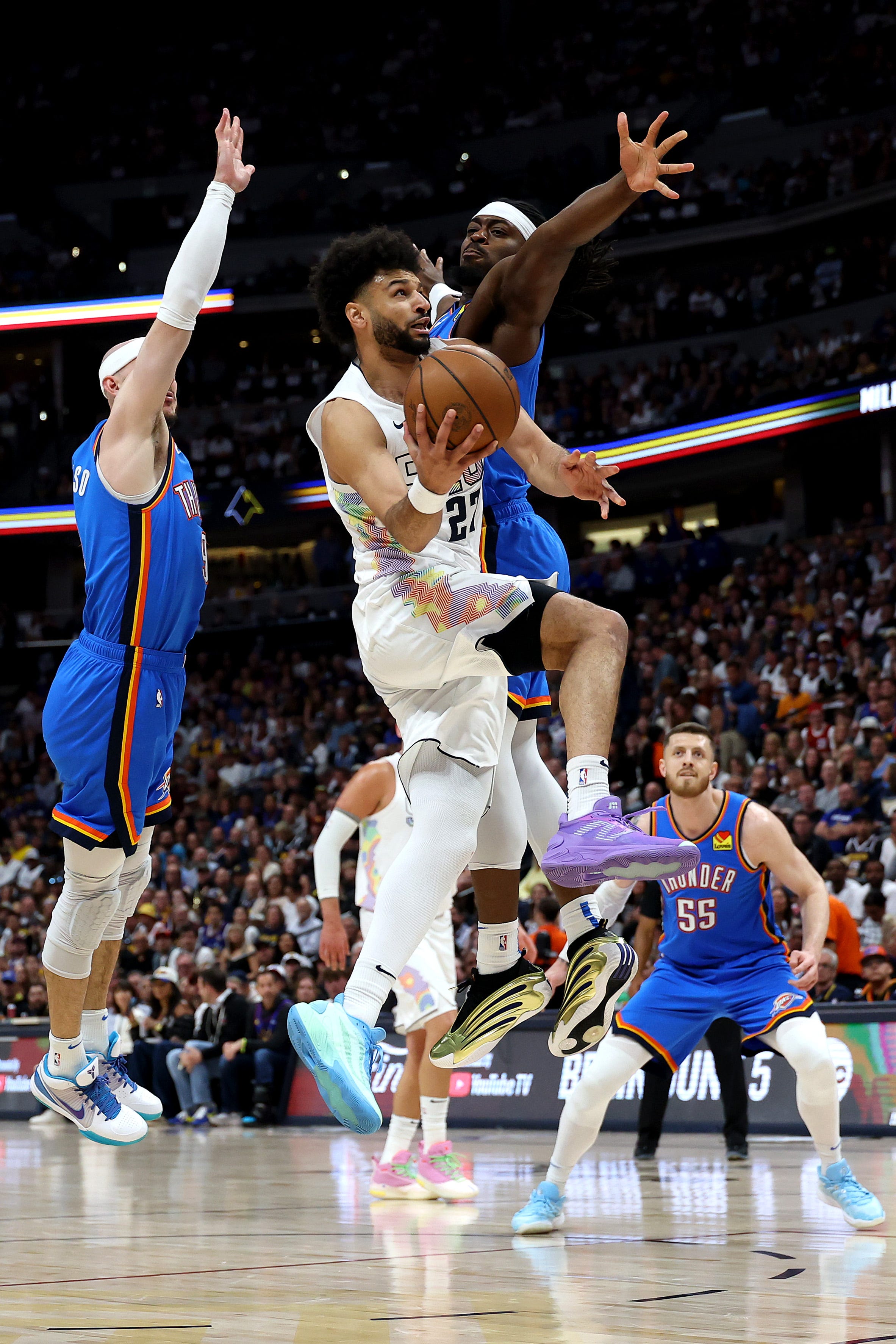 Seventh heaven! Sick Jamal Murray, Nuggets put Thunder on ropes and ...