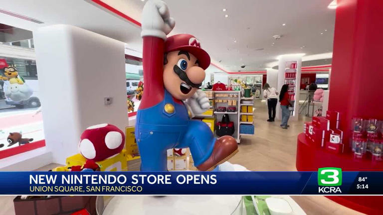 Nintendo opens San Francisco store, the company's 2nd retail location ...