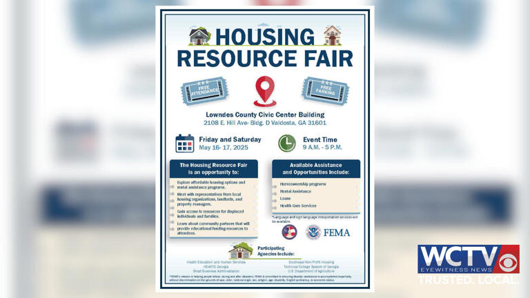 Housing resource fair happening in Valdosta as residents continue to ...