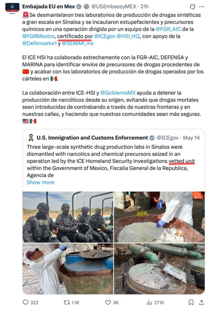 Embajada de EU en México aclara polémica: Agentes estadounidenses no ...