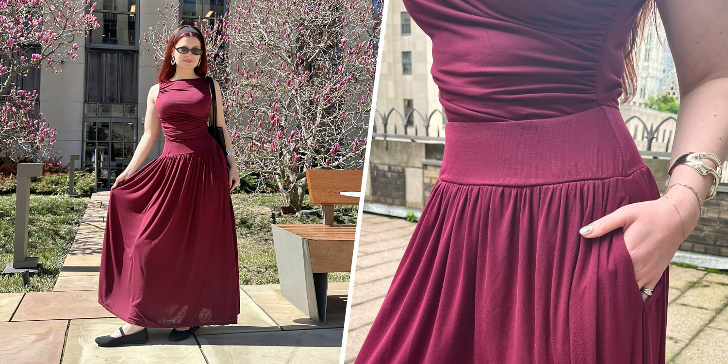 This travel-friendly maxi dress checks all of my boxes