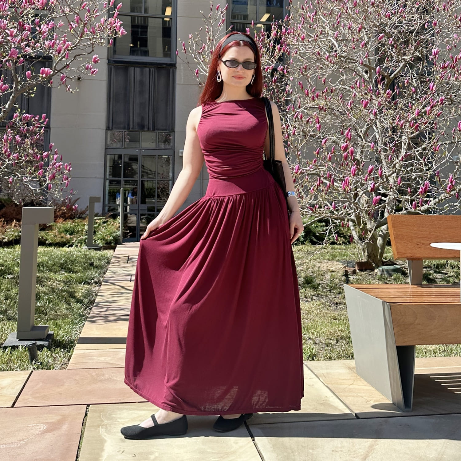 This travel-friendly maxi dress checks all of my boxes