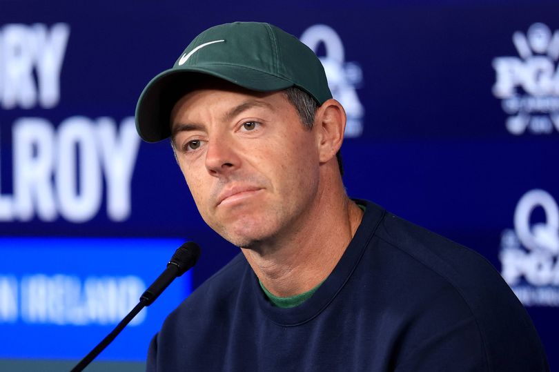 Rory McIlroy's reaction speaks volumes after being quizzed at PGA ...