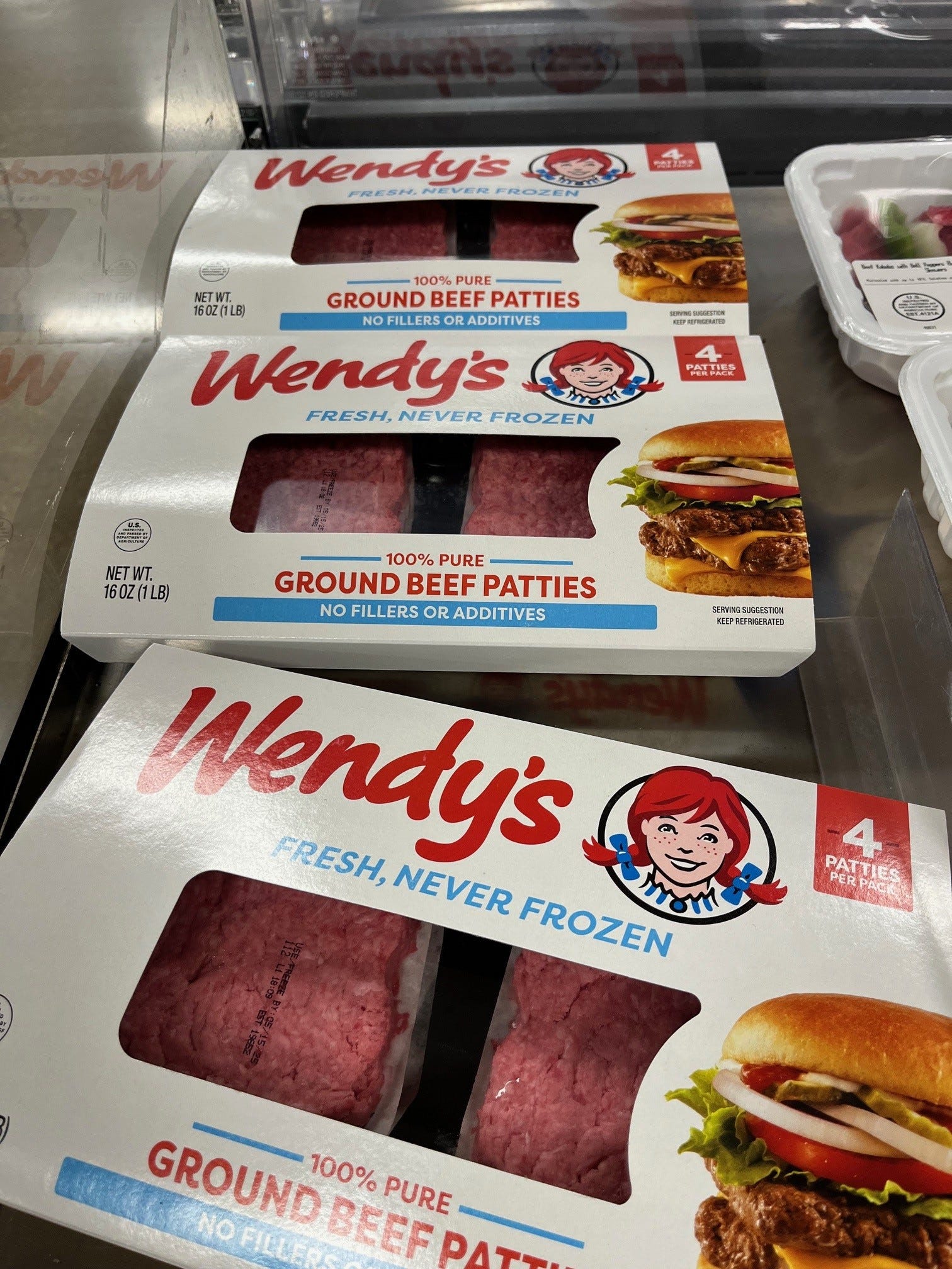 Wendy's now selling hamburger patties at Columbus-area Kroger stores