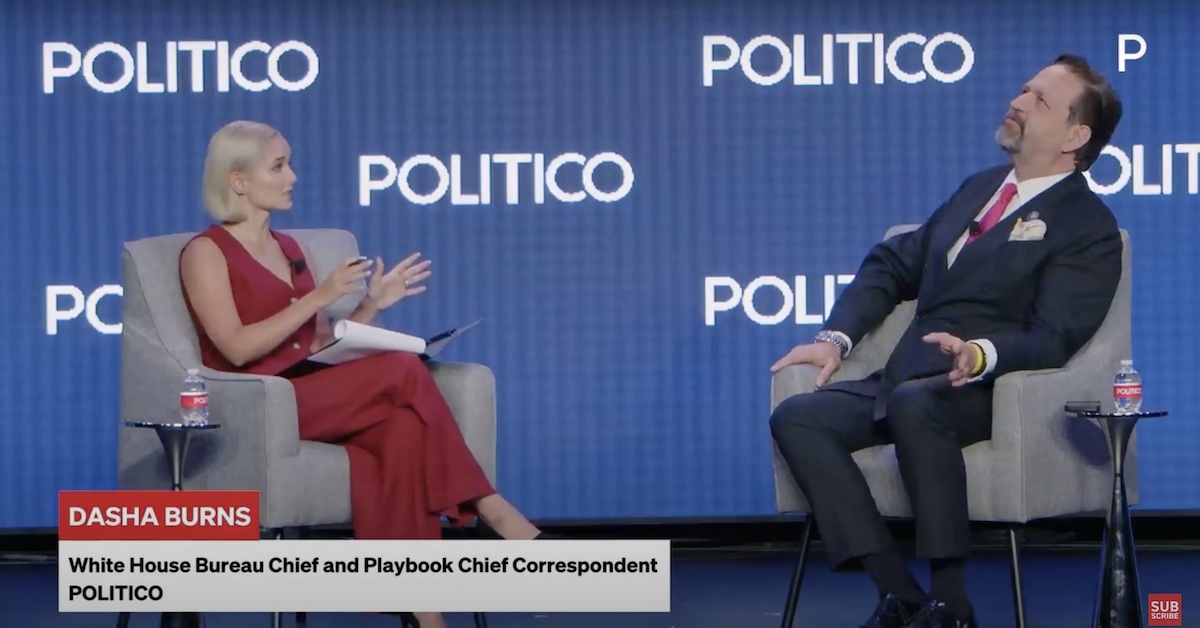 Seb Gorka Absolutely Loses It On Politico Reporter in Fiery Immigration ...