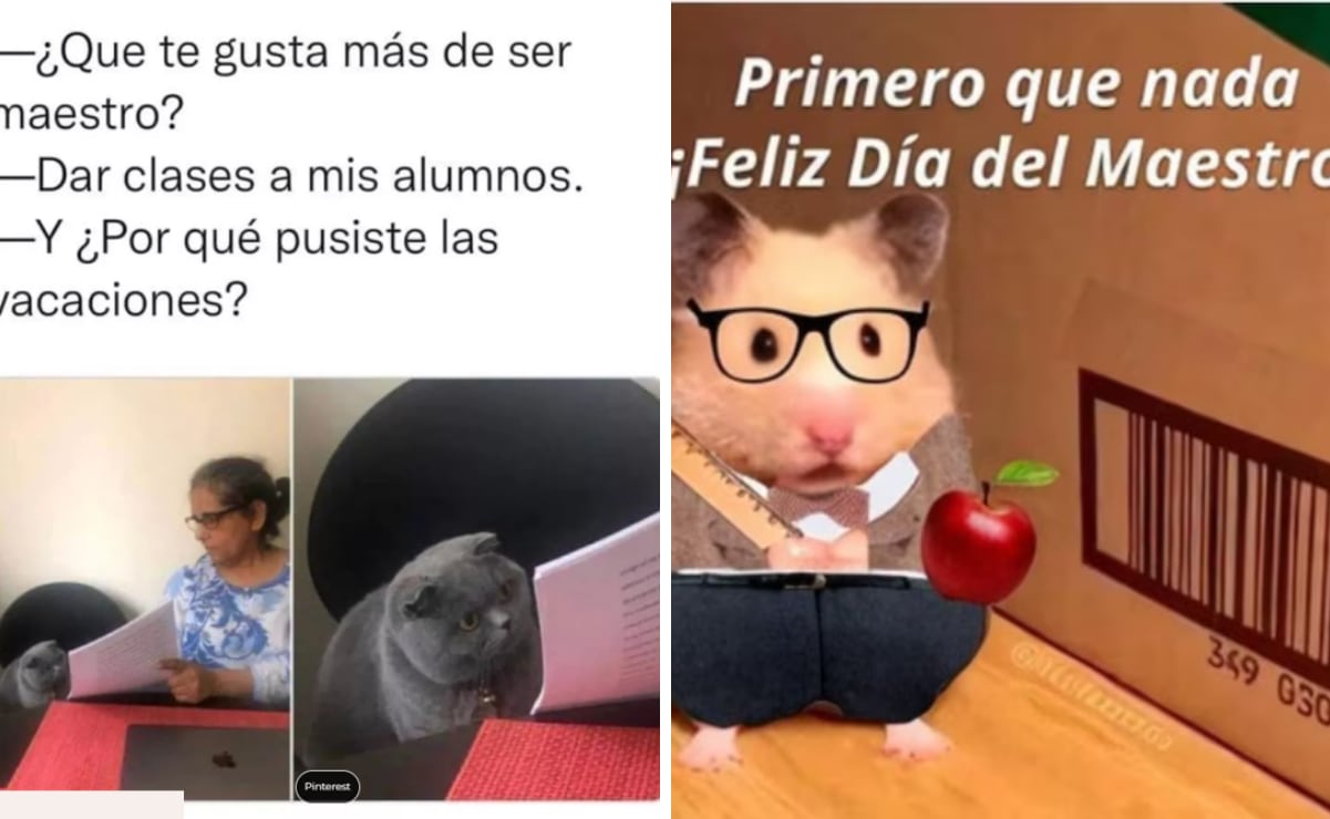 Día del Maestro 2025; los mejores memes para sacar una buena ...