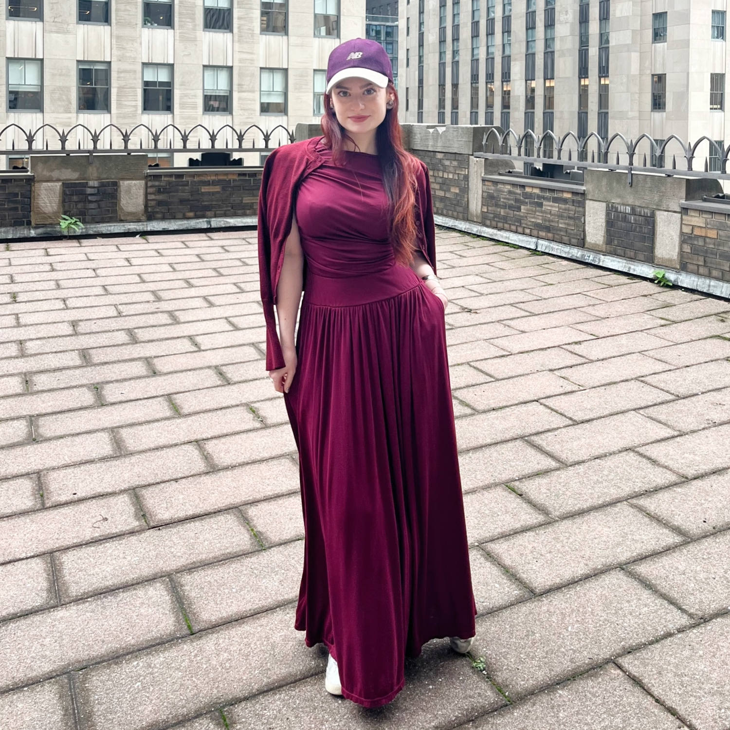 This travel-friendly maxi dress checks all of my boxes