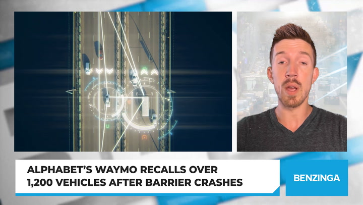 Alphabet’s Waymo Recalls Over 1,200 Vehicles After Barrier Crashes