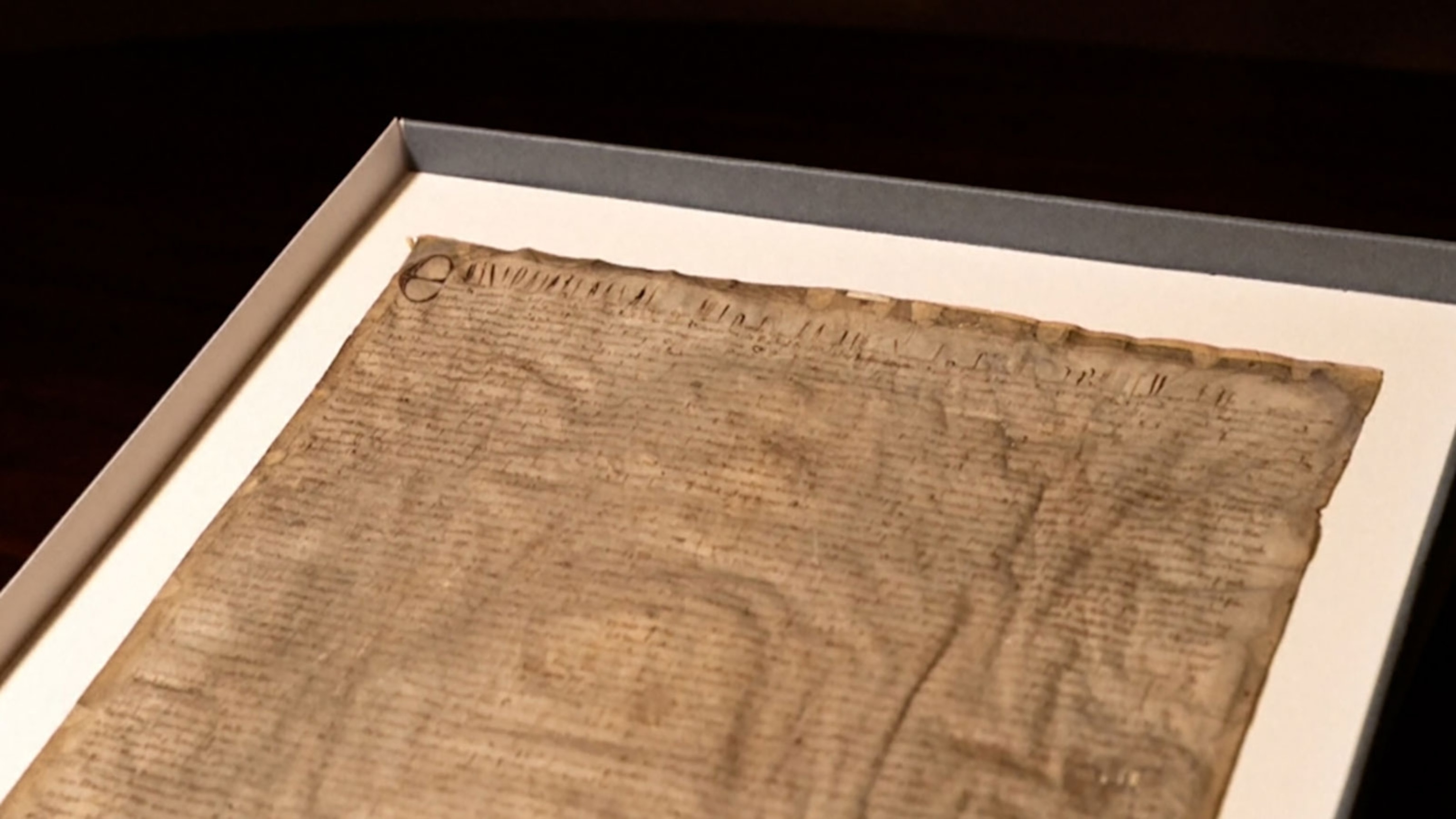An original Magna Carta discovered in plain sight at Harvard University