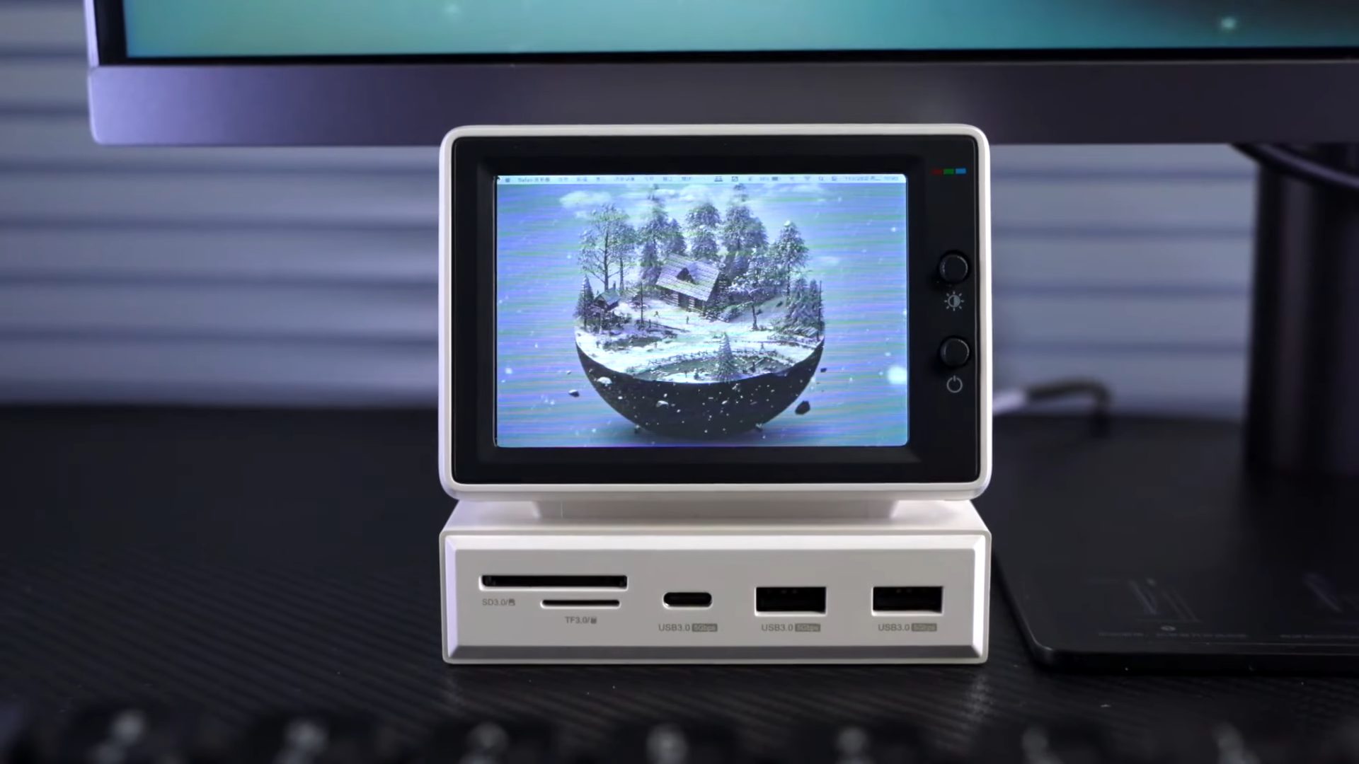 Retro-Futurism Hits Your Desk: Hagibis' Tiny Monitor Hub Is Useful Eye ...