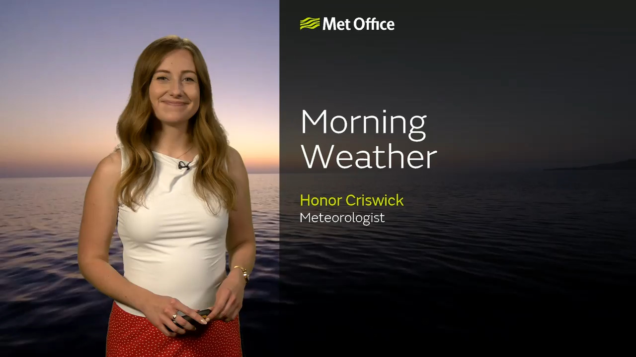 Met Office Friday Morning Weather Forecast 16/05/2025