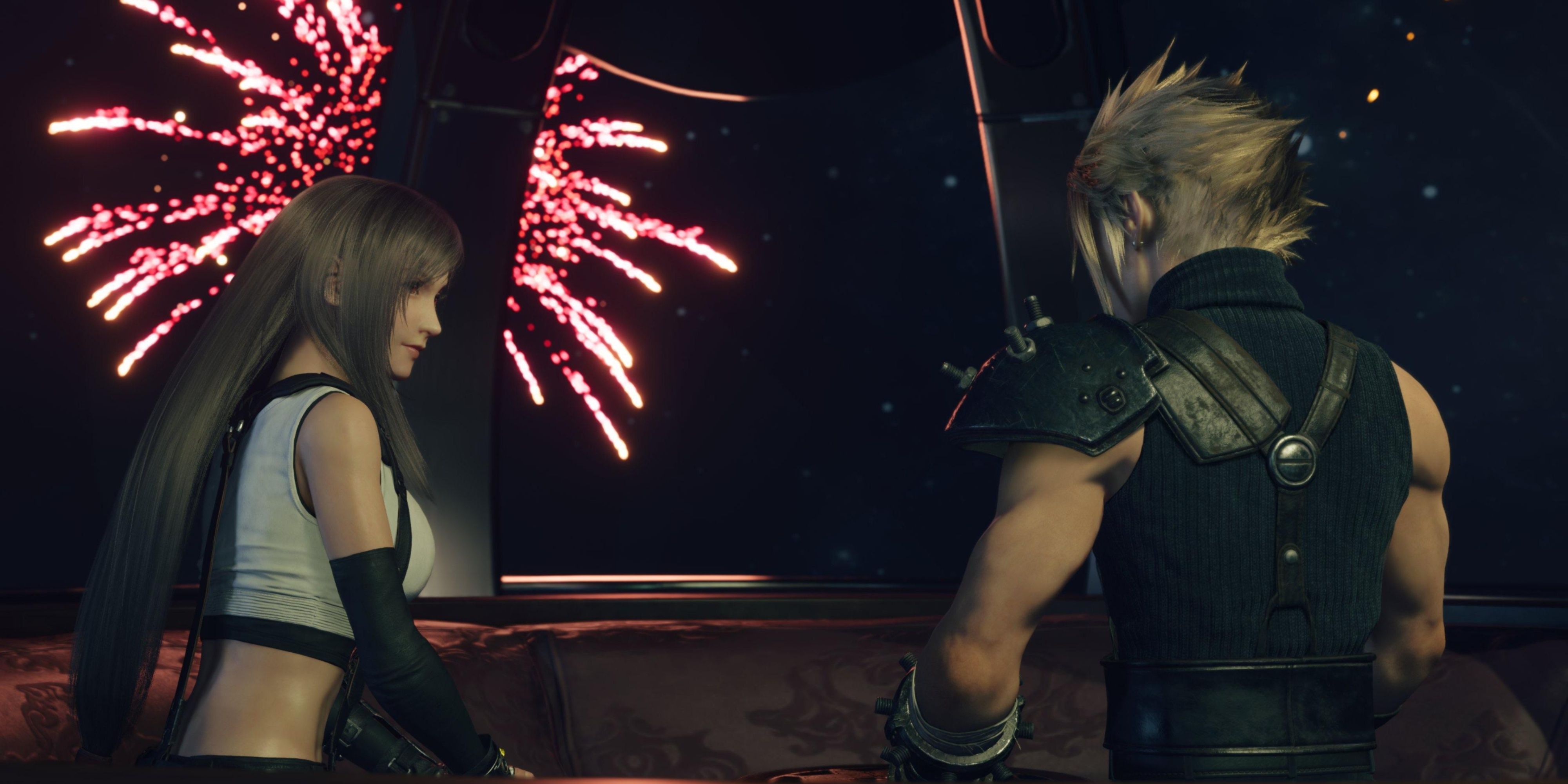 MTG's Gold Saucer Cards Suggest Tifa Is Cloud's Canon Love Interest In Final Fantasy 7 Rebirth