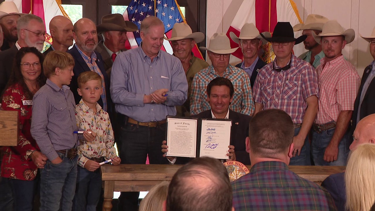 DeSantis signs sweeping farm bill with impacts on drinking water to ...