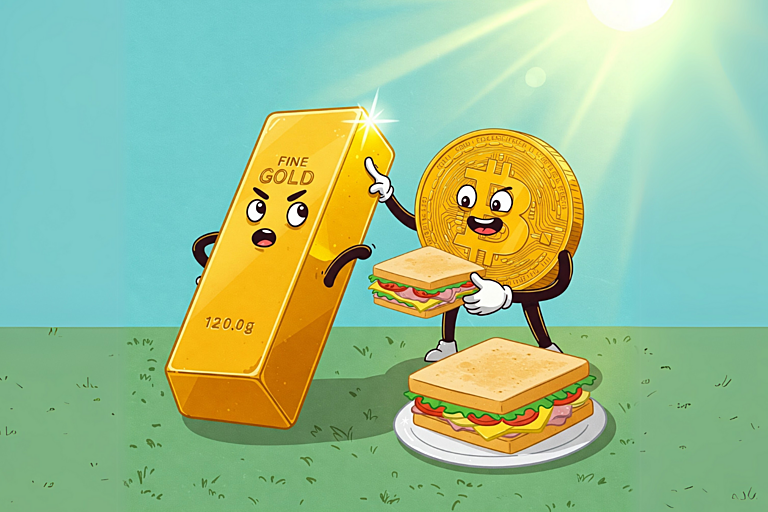 “Gold is old”: Is Bitcoin about to eat gold’s lunch?