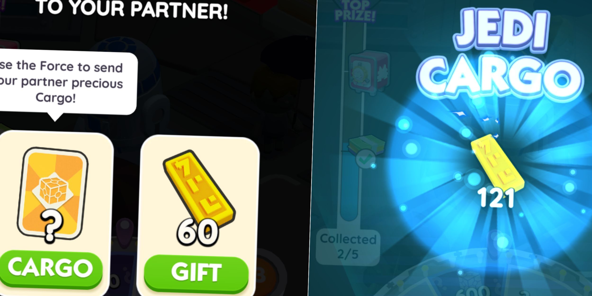 Monopoly GO Star Wars Partners: How to Send Precious Cargo to Your Partners