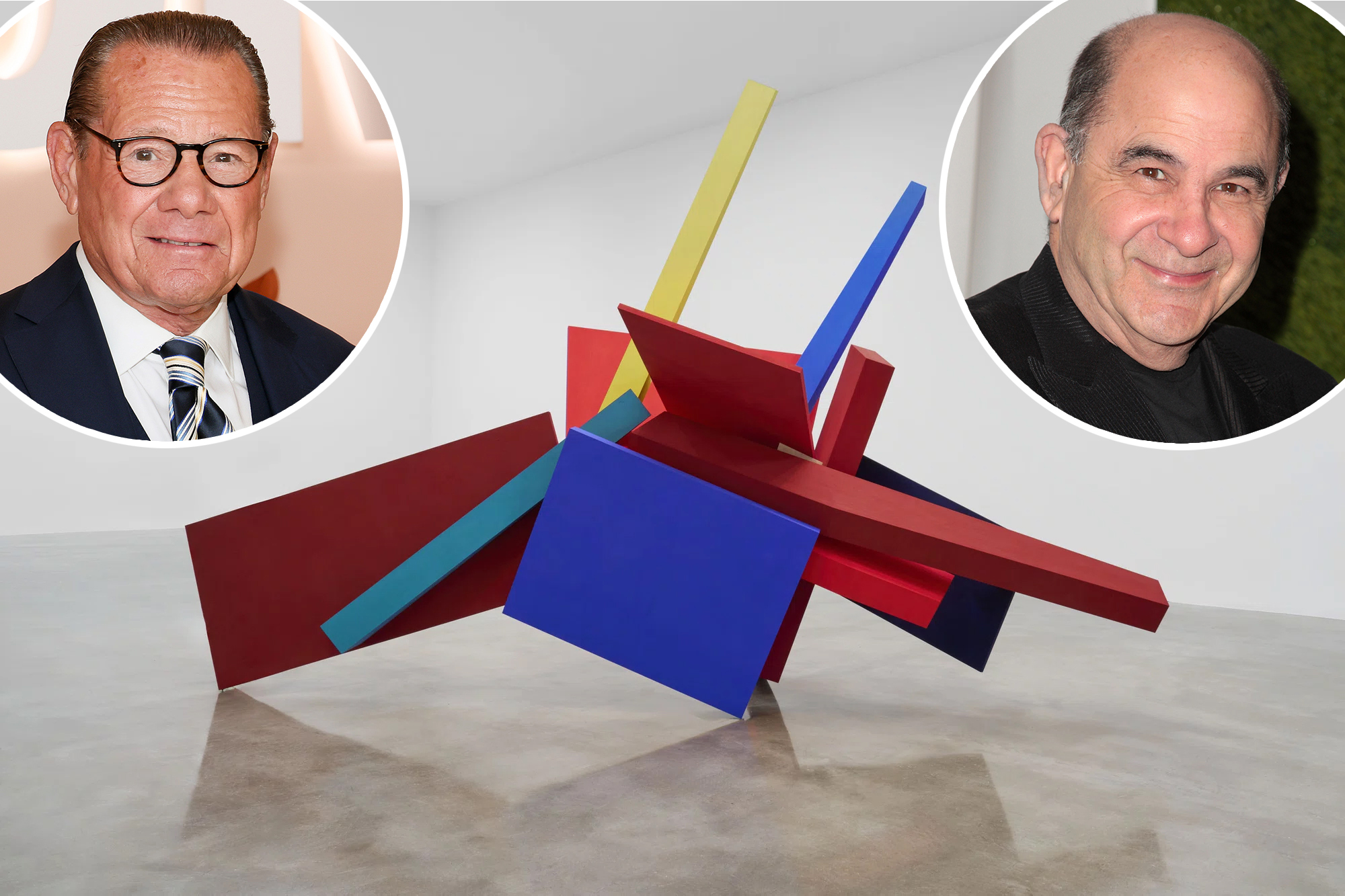 Hollywood legend Michael Ovitz discovered a cousin through buying his art