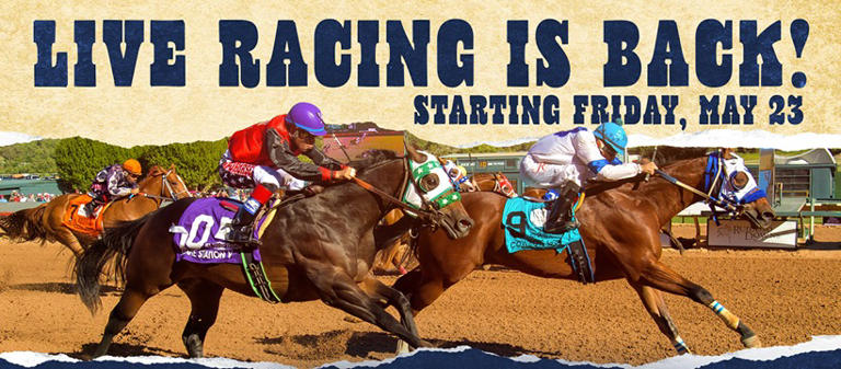 Ruidoso Downs Race Track & Casino is open with live racing beginning ...