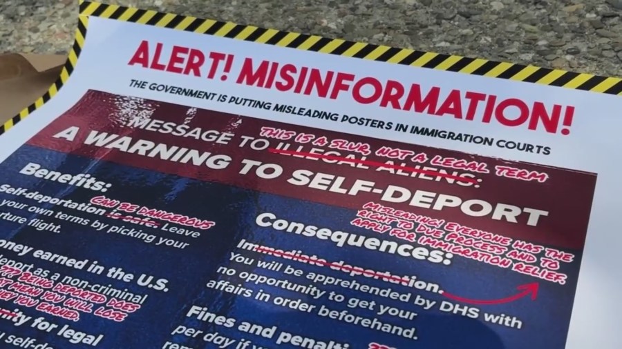 Poster telling immigrants to self-deport circulates in East Bay