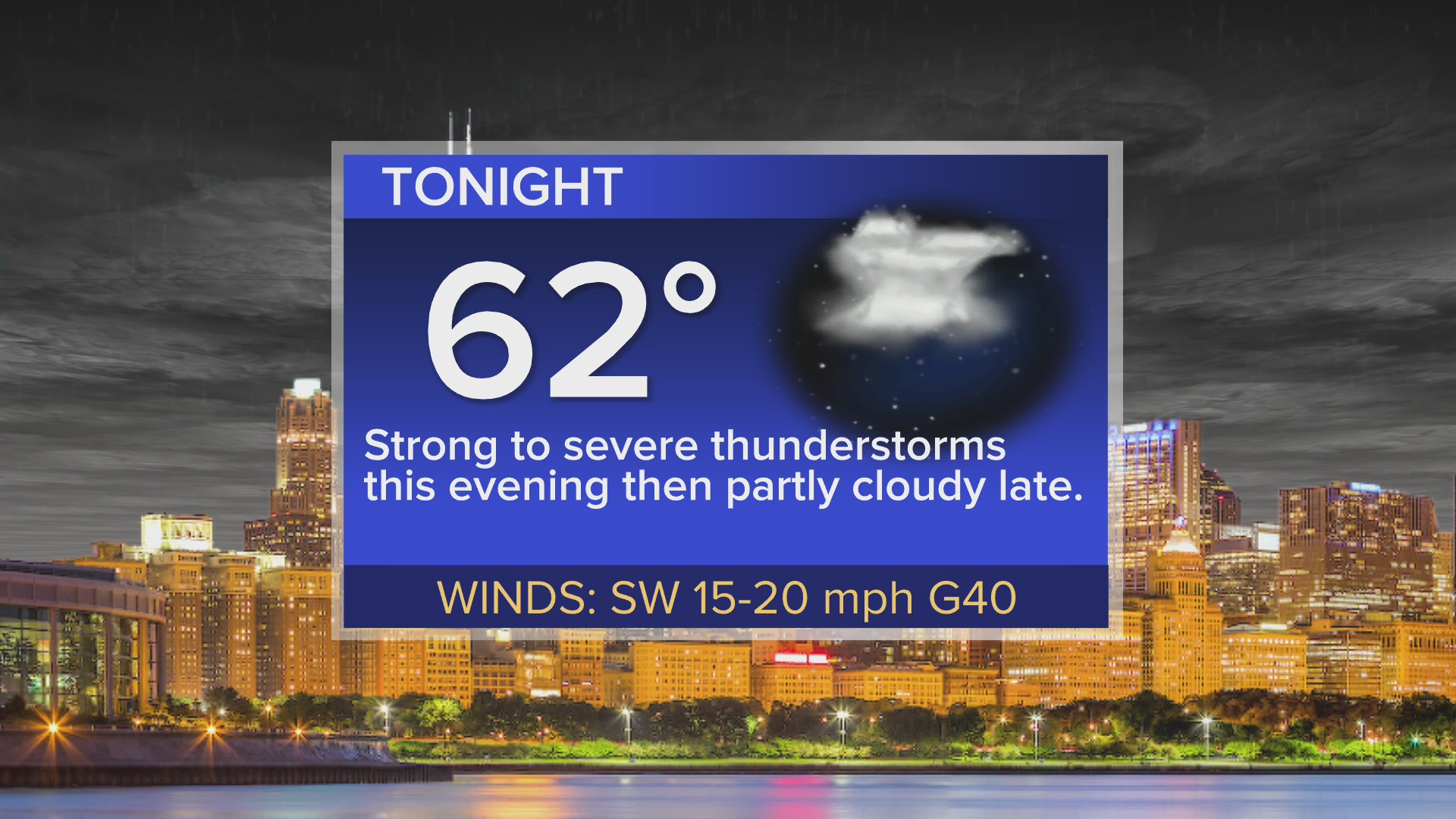 Forecast: Strong to severe storms possible — WGN Evening News @ 4