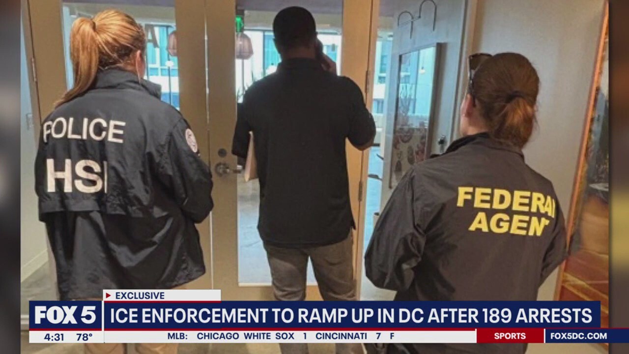 ICE says enforcement in DC will ramp up after nearly 200 arrests