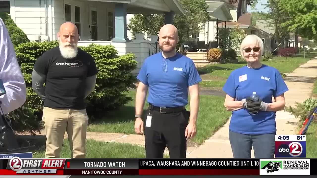 Rock the Block event in west Appleton