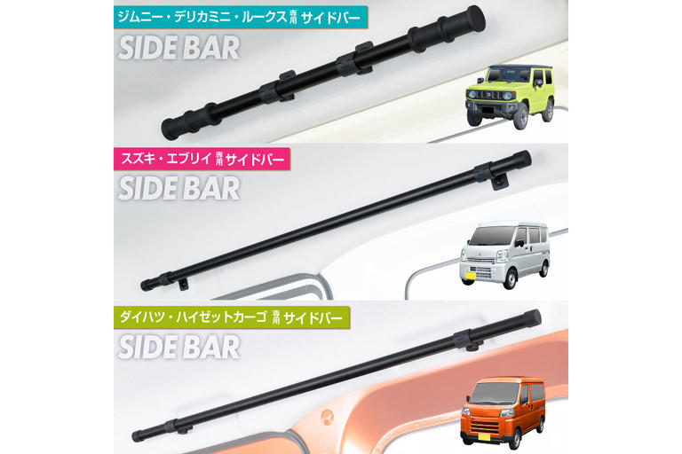 車内の天井部分を収納スペースとして活用できる「BURNOX」シリーズが登場