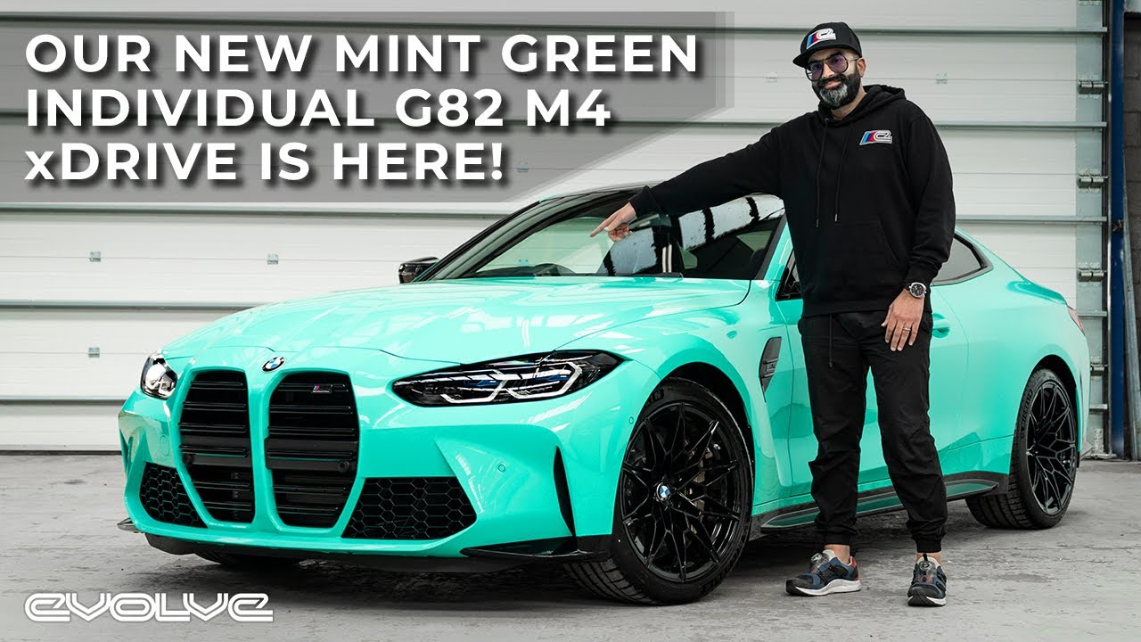 Our G82 M4 xDrive Project Begins! Mint Green Individual BMW Build Starts
