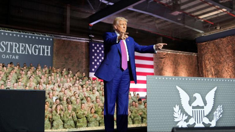 Trump destaca França nas celebrações da vitória da Segunda Guerra ...