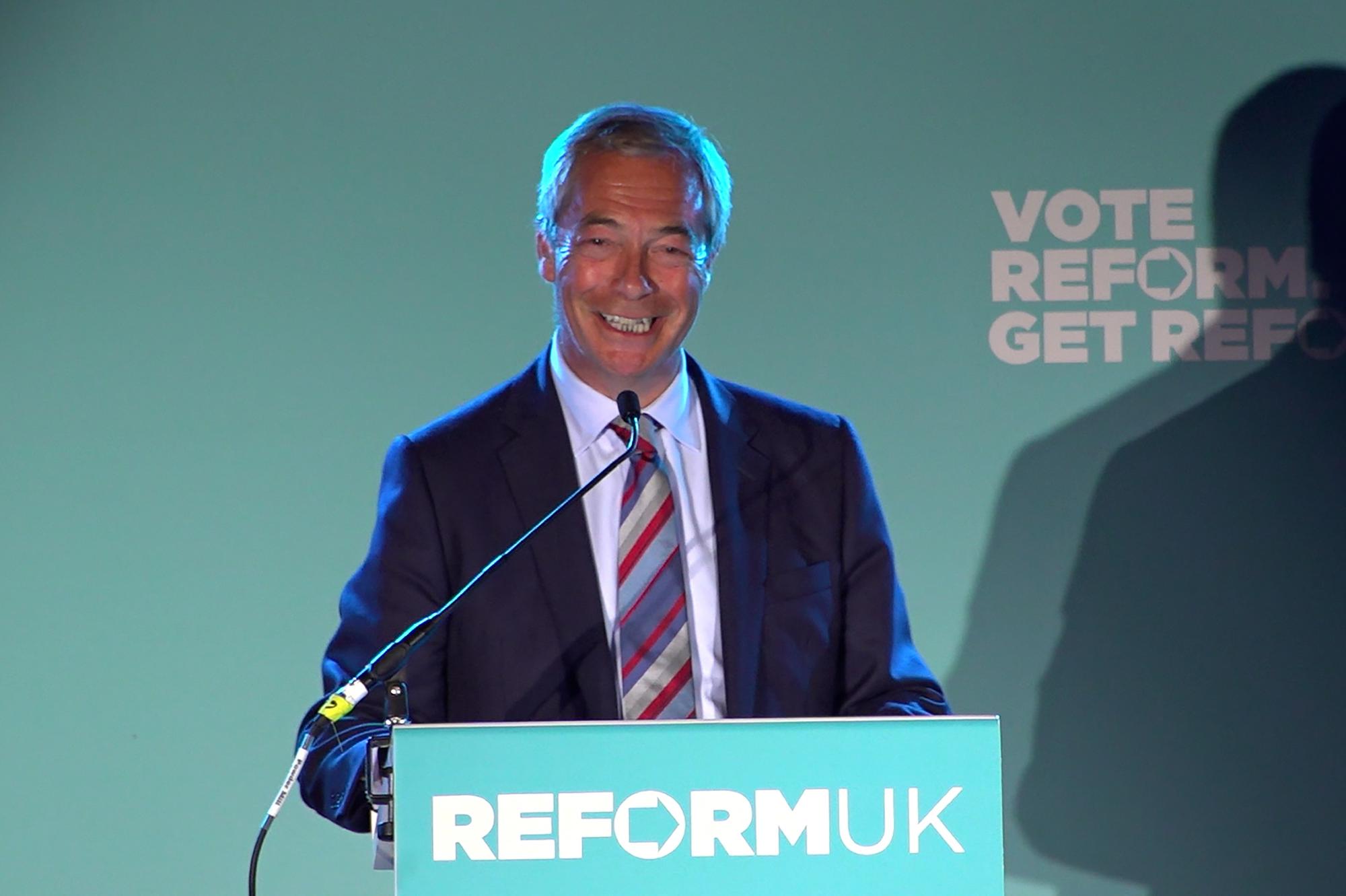 Nigel Farage's Reform is more of a threat to Labour in Scotland, says ...
