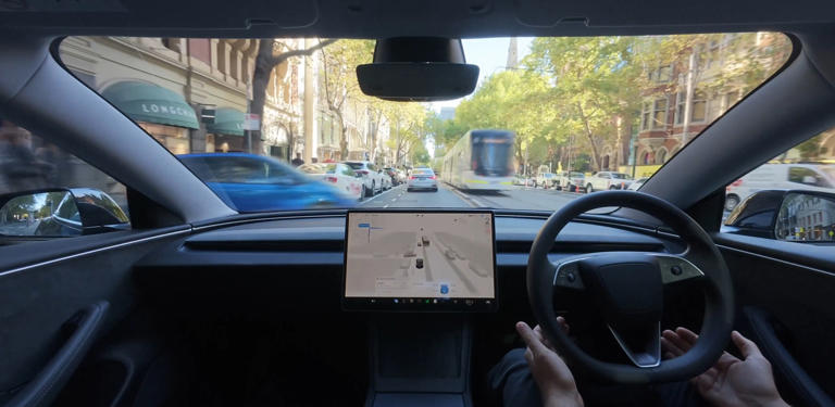 Tesla release FSD (Supervised) RHD video in Melbourne, Australia