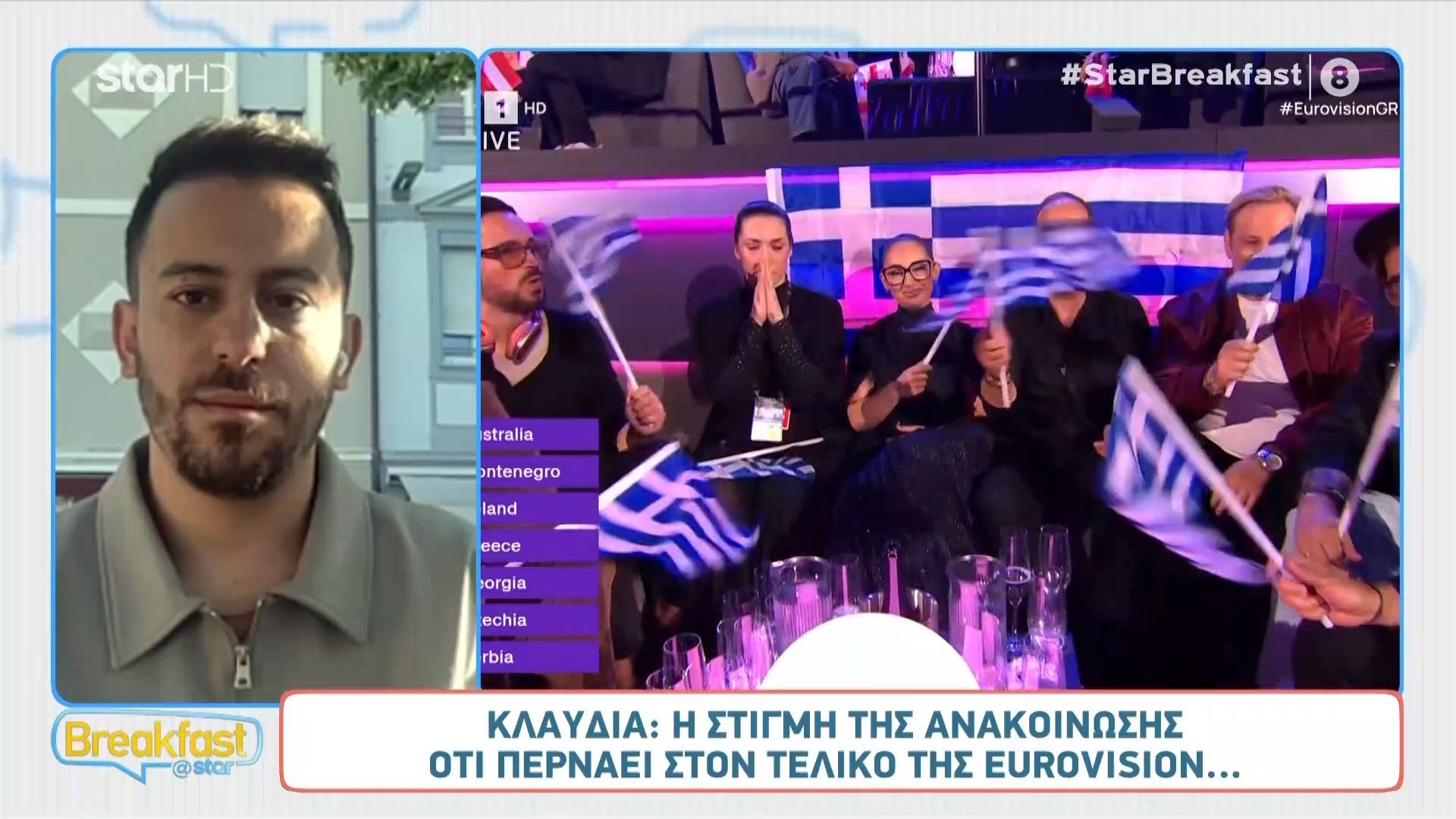 Γ. Καπουτζίδης για πρόκριση Κλαυδίας: «Ε ναι, πες το κοπέλα μου, Greece ...