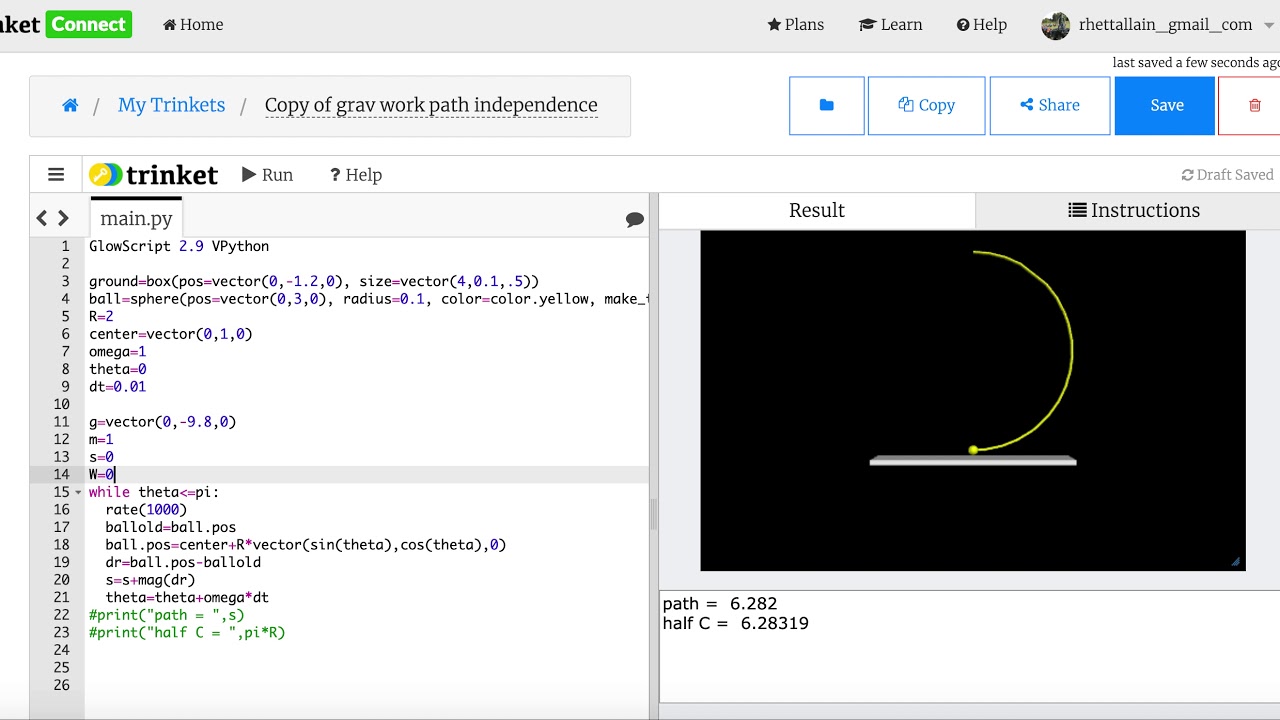 Does the work done by the gravitational force depend on the path? Nope.