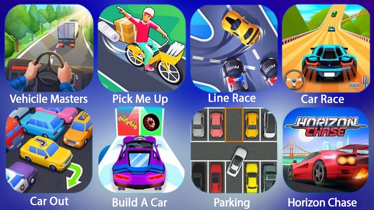Nonstop Racing Mayhem Race Master, Drive Mad, Taxi Run & More