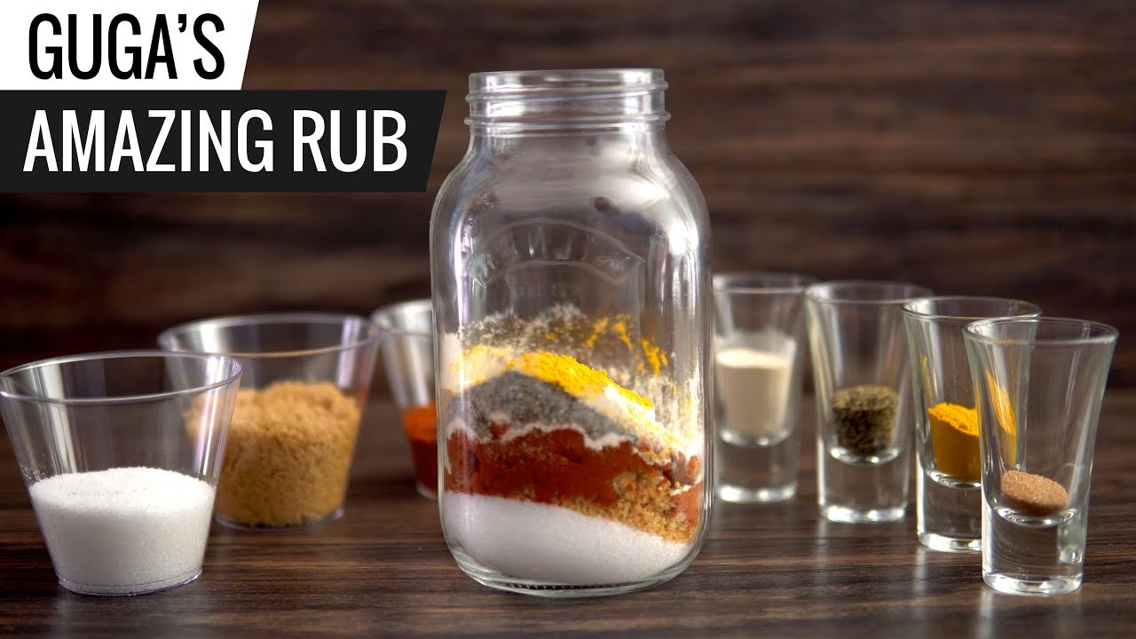 Guga's BBQ rub - Amazing for pork, chicken and fish