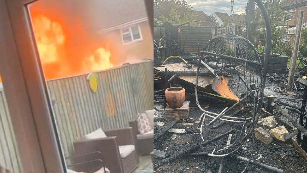 Disposable barbeque causes £1.5k worth of damage to neighbour's garden