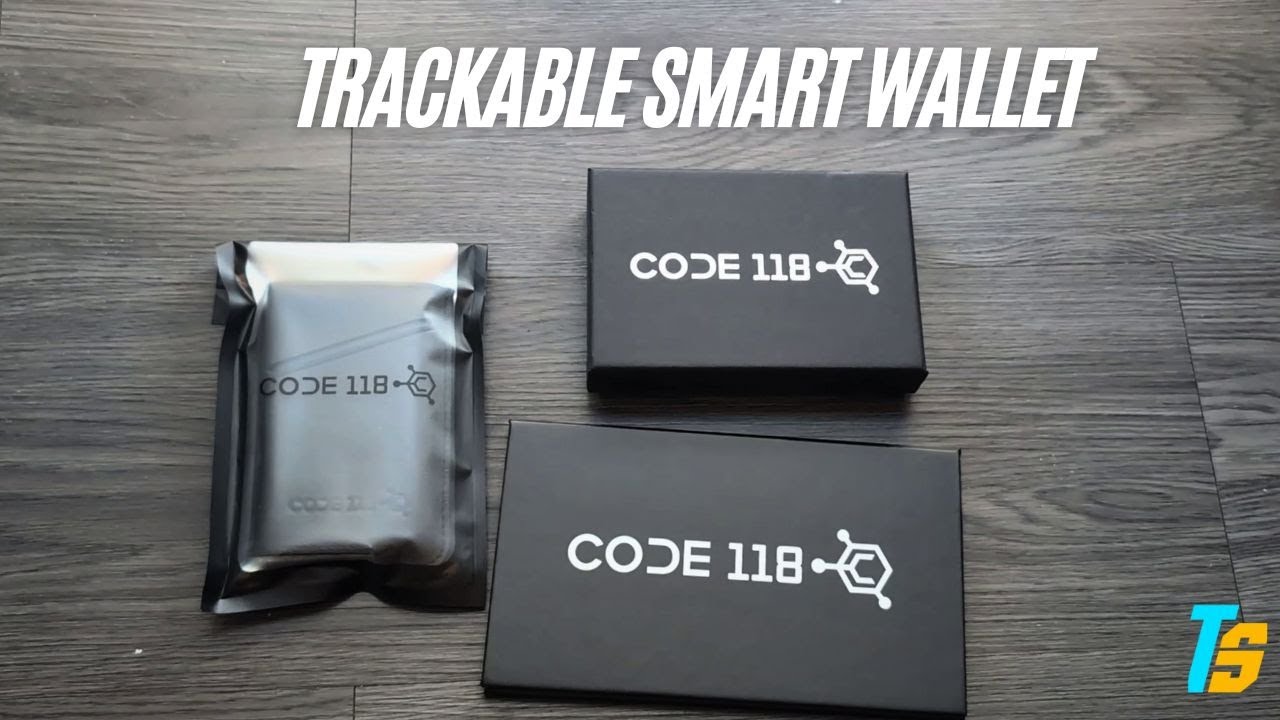 Unboxing the Code 118 Wallet - The Smart Wallet with a Tracker!