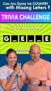 Guess The Country With Missing Letters 🗺️