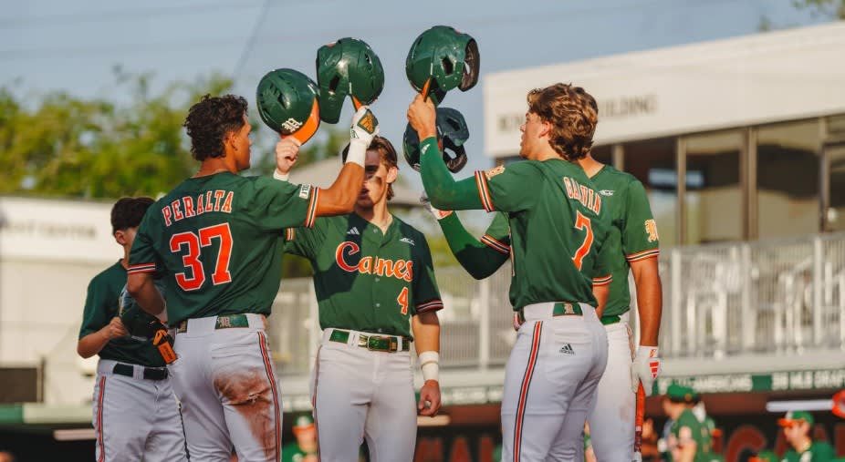 Notre Dame 3-run homer the difference as Miami Hurricanes baseball ...