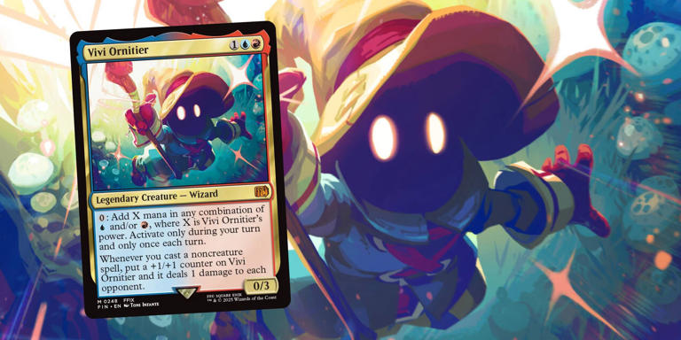 The Best Cards And How To Build A Commander Deck For Final Fantasy's Vivi Ornitier In MTG