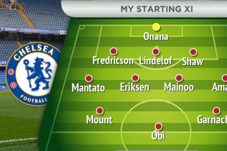 How Manchester United should line up vs Chelsea in Premier League fixture