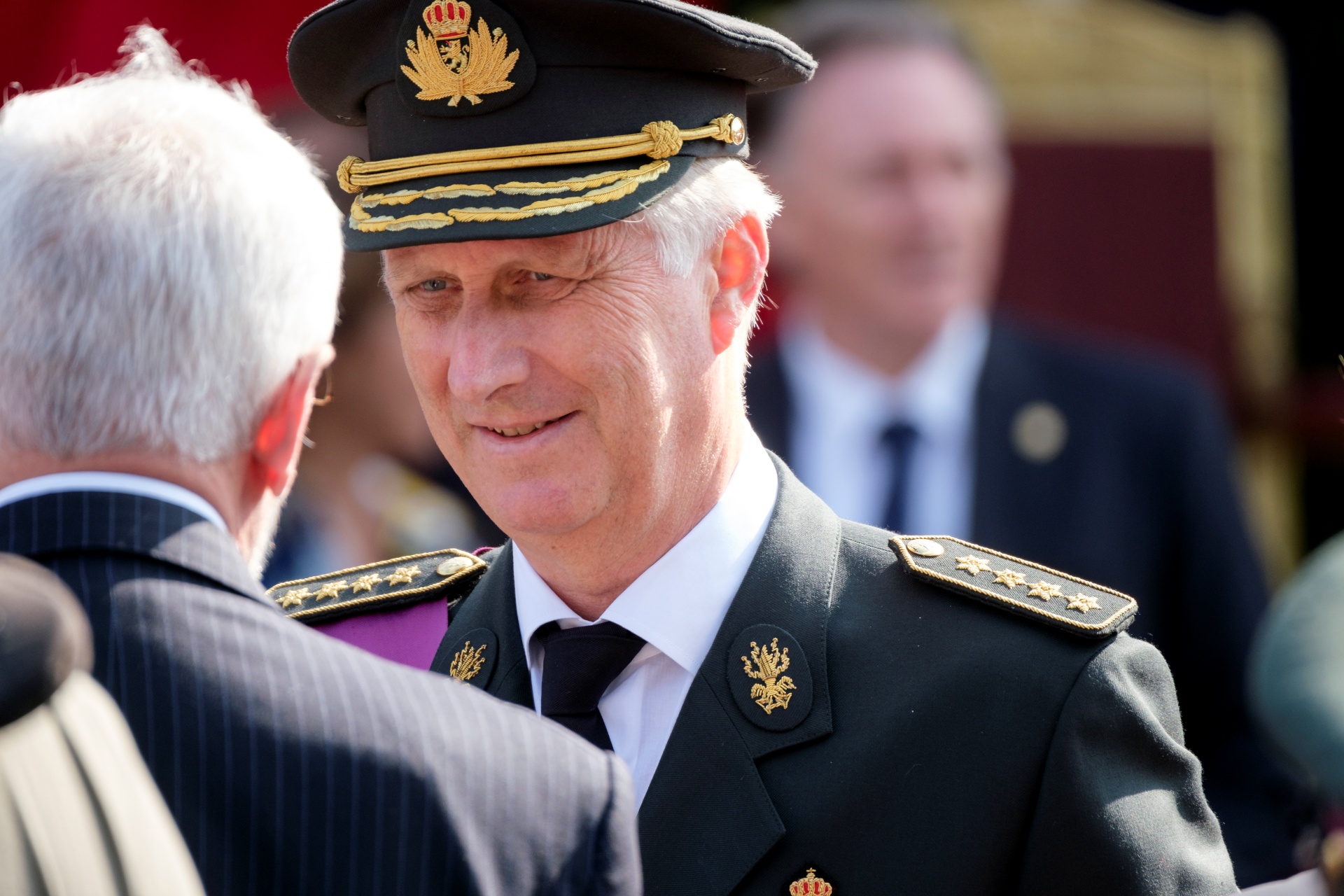 Le roi des Belges Filip très amoureux