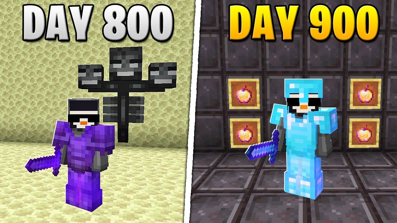 I Survived 900 Days in Hardcore Minecraft and Thrived
