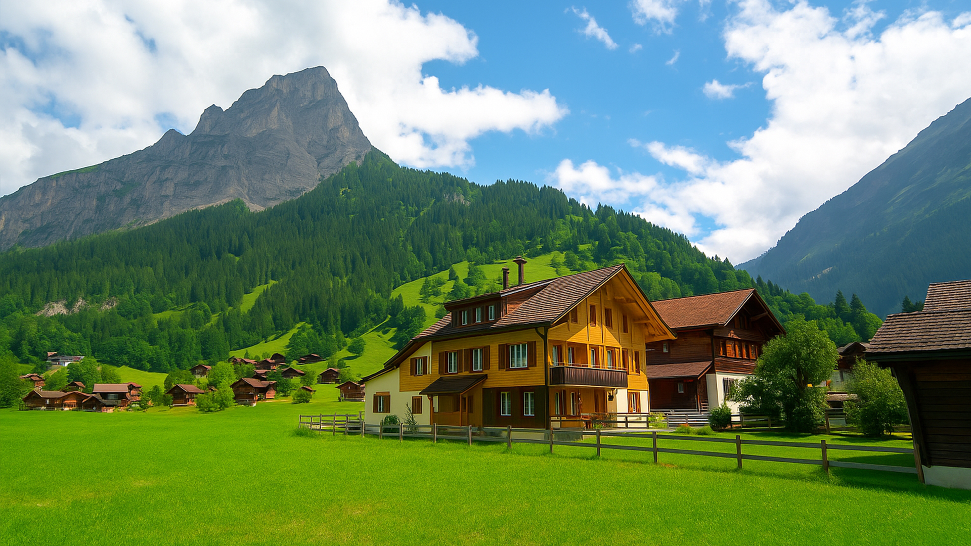 Kandersteg, Switzerland: A Year-Round Alpine Escape (4K)