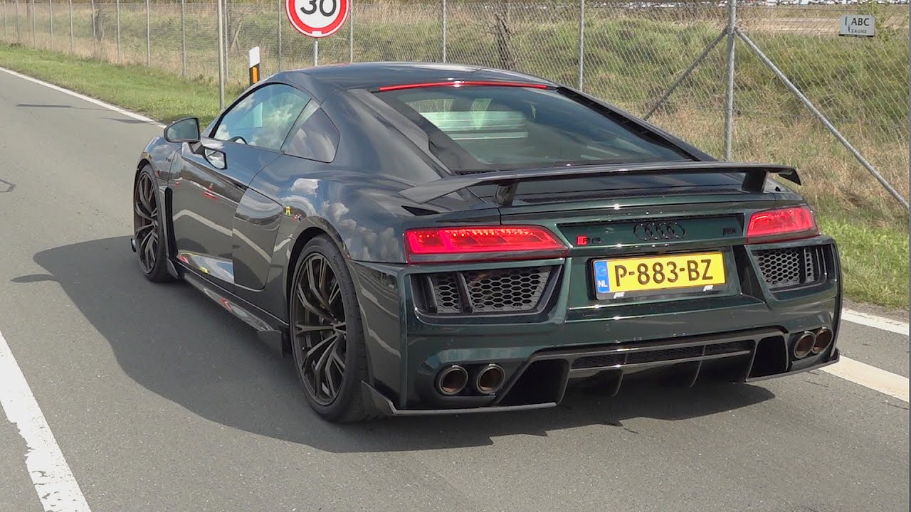 ABT Audi R8 V10 Plus – Lancements explosifs sur route ouverte